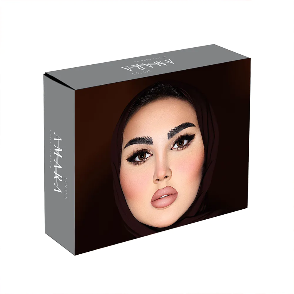 Amara Celebrity Collection - Monthly Color Contact Lenses - Dee Latte