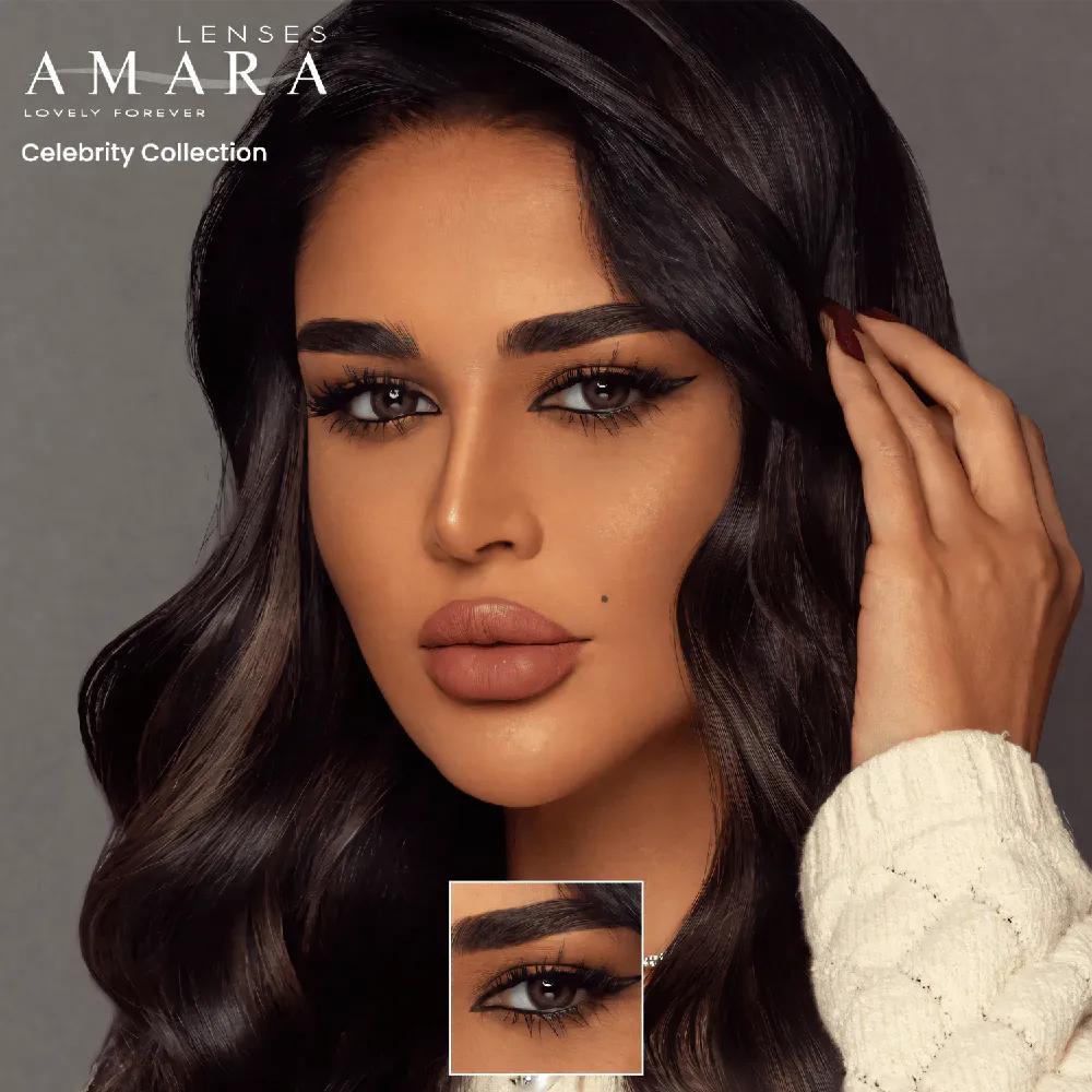 Amara Monthly Color Contact Lenses - Bon