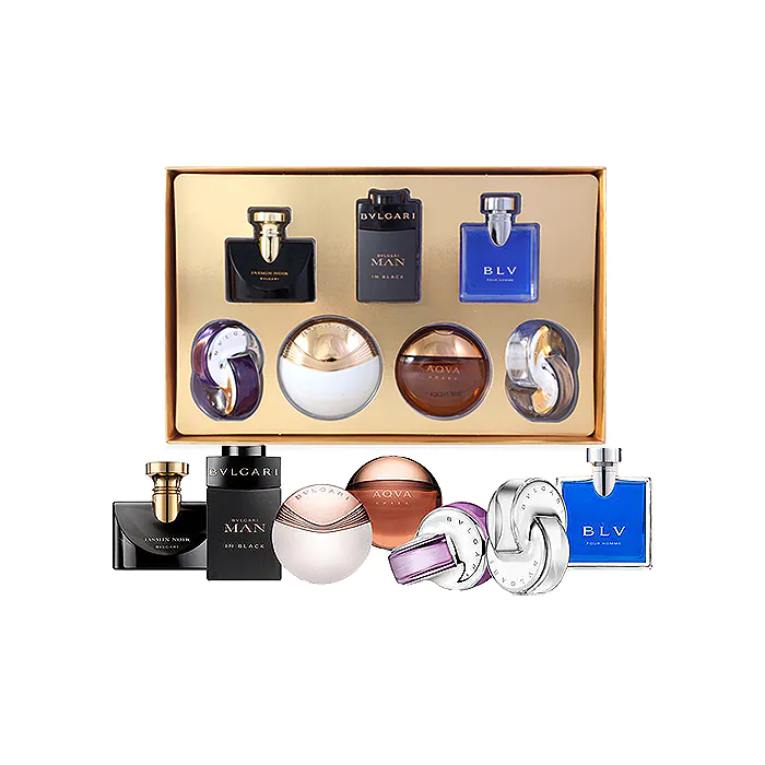 Bvlgari Mini Gift Set Mini Size By Bvlgari EDT For Women - 7 Pieces