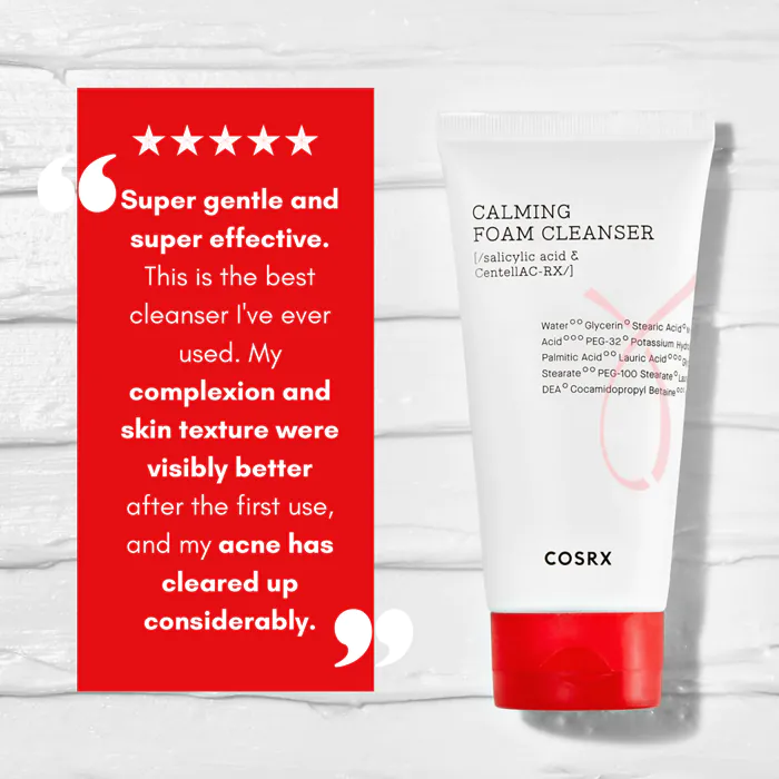 Cosrx AC Collection Calming Foam Cleanser - 150 ml