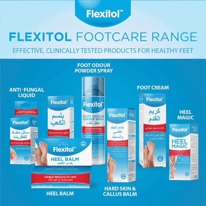 Flexitol Foot Odour Powder Spray 24H - 210 ml