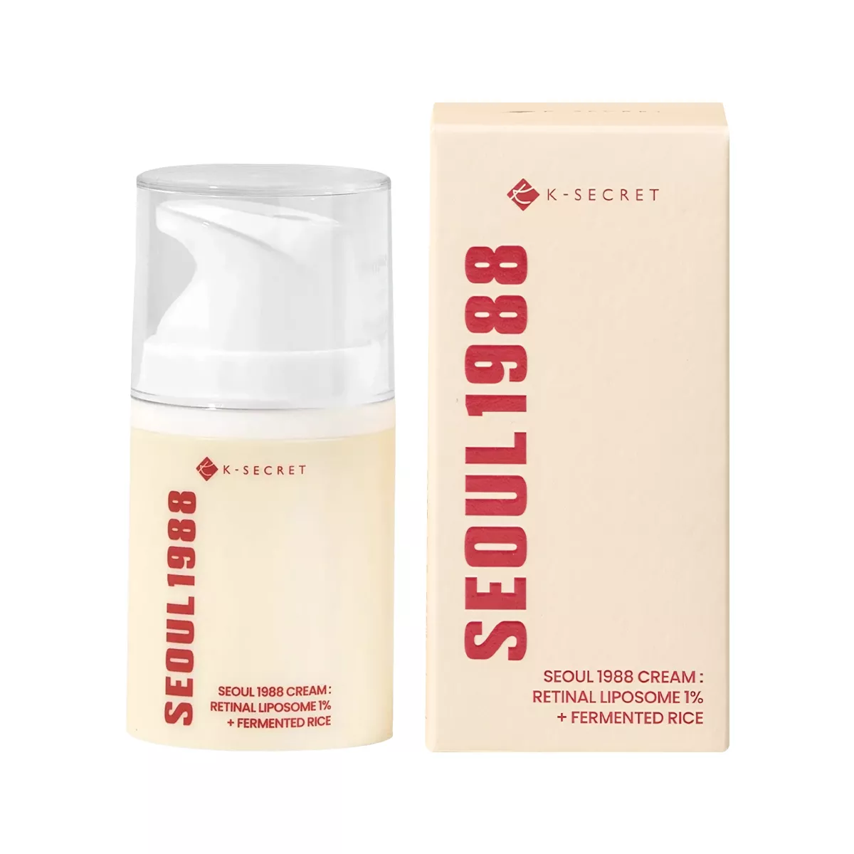 K-secret Seoul 1988 Cream Retinal Liposome 1% + Fermented Rice - 50 ml