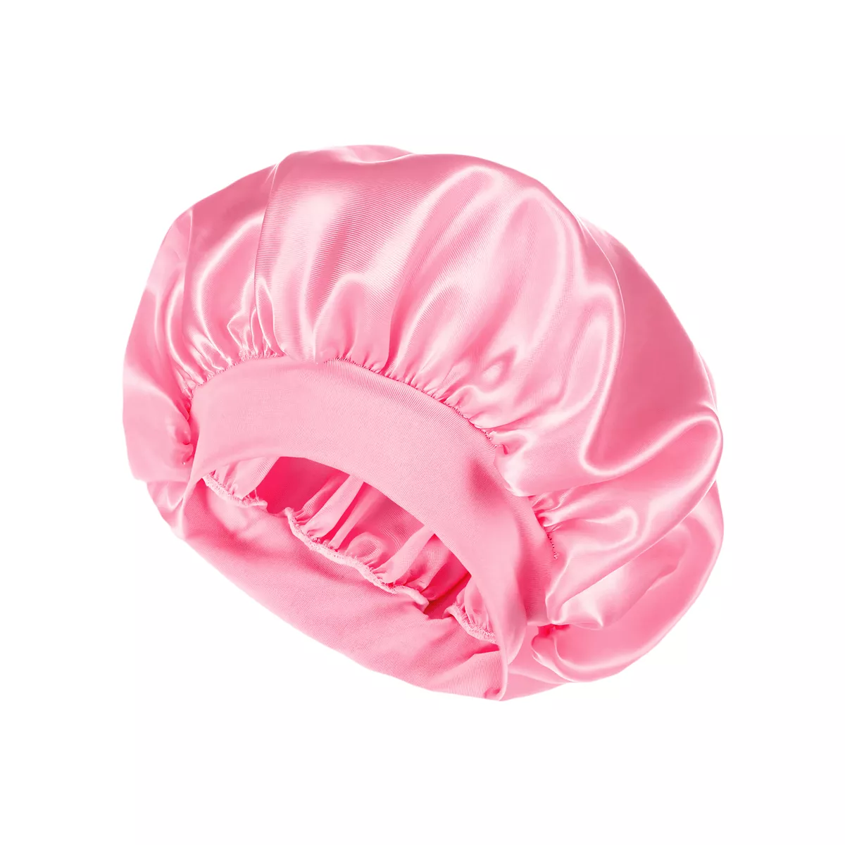 Satin Silk Bonnet Pink