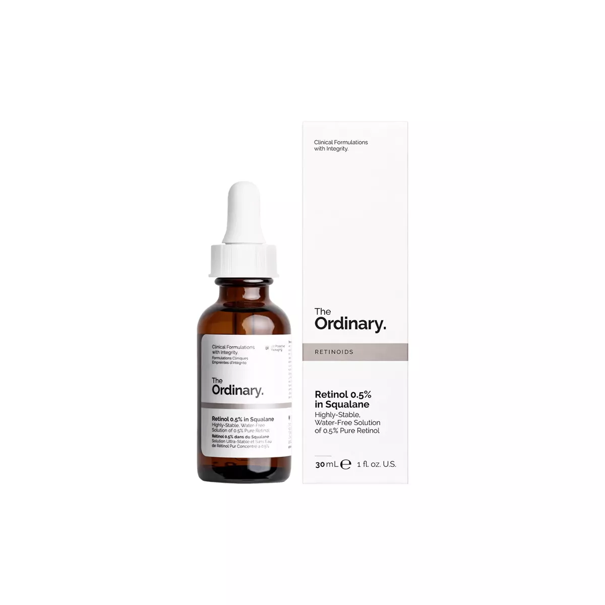 The Ordinary Retinol Serum 0.5% in Squalane - 30 ml