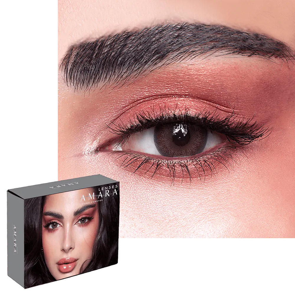 Amara Celebrity Collection - Monthly Color Contact Lenses - Tan