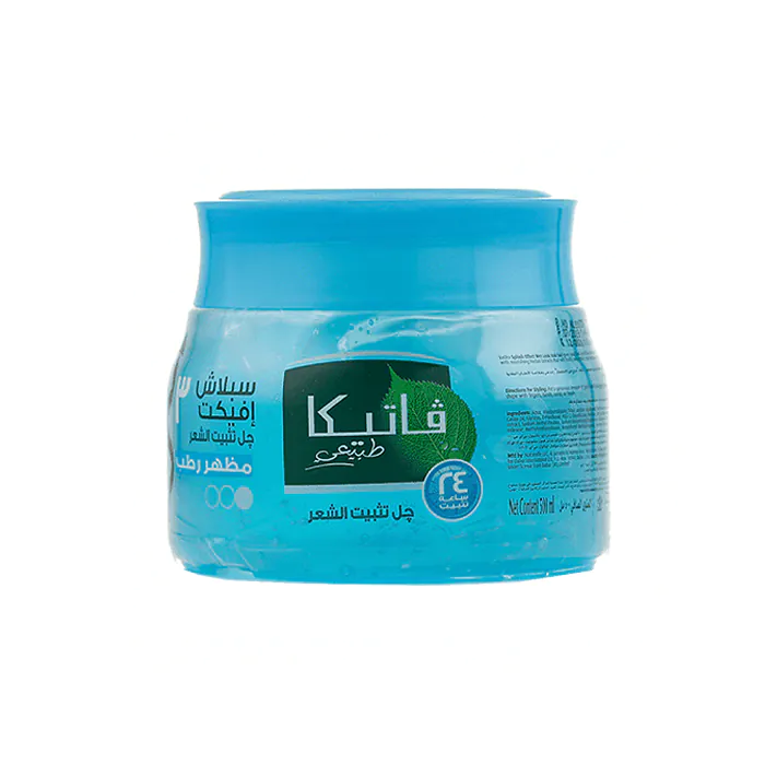 Vatika Naturals Splash Effect Wet Look Styling Gel Blue - 500 ml