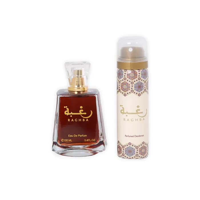 Try Raghba the most beautiful Lattafa perfumes 100ml