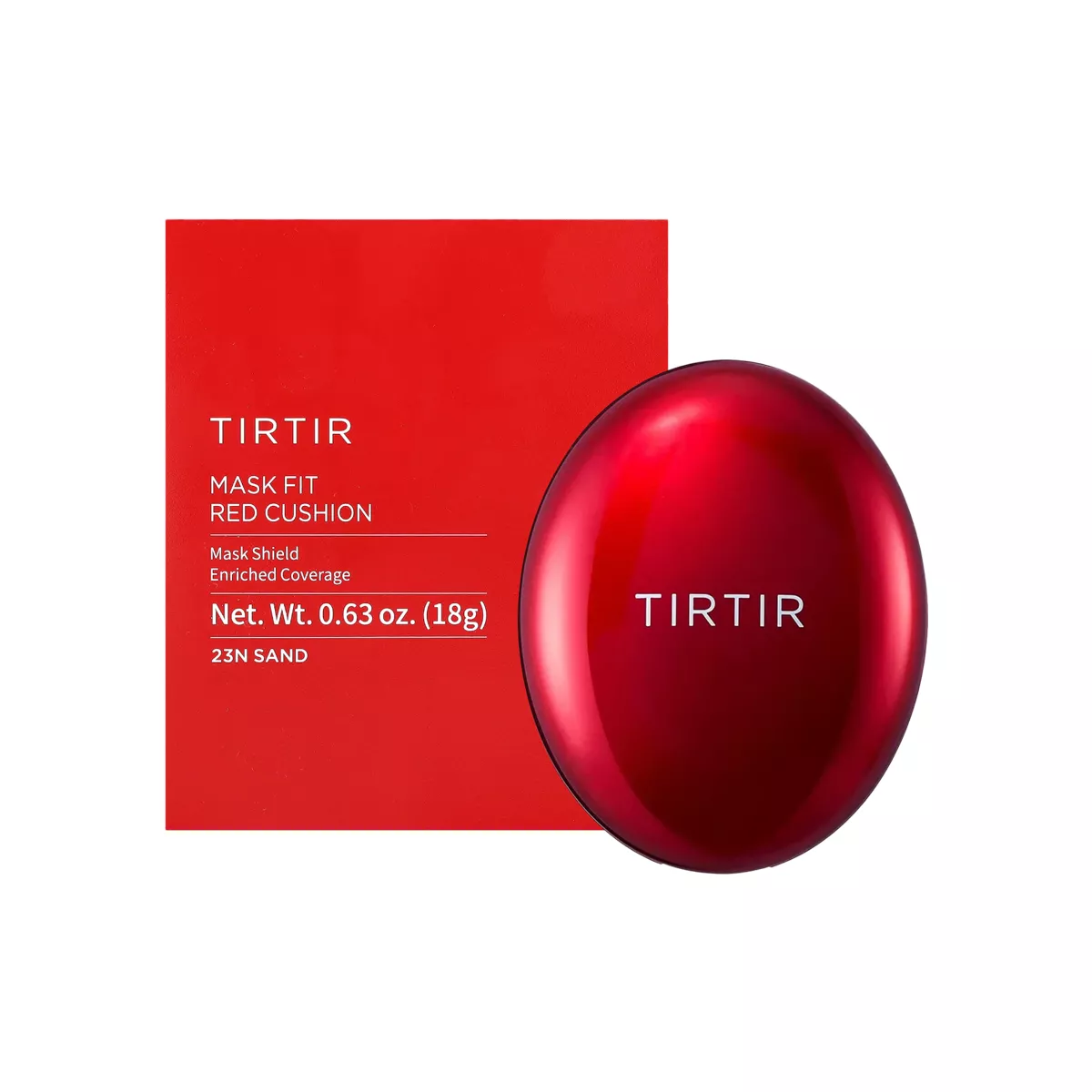 TIRTIR Mask Fit Red Cushion Foundation 23N Sand - 18 g